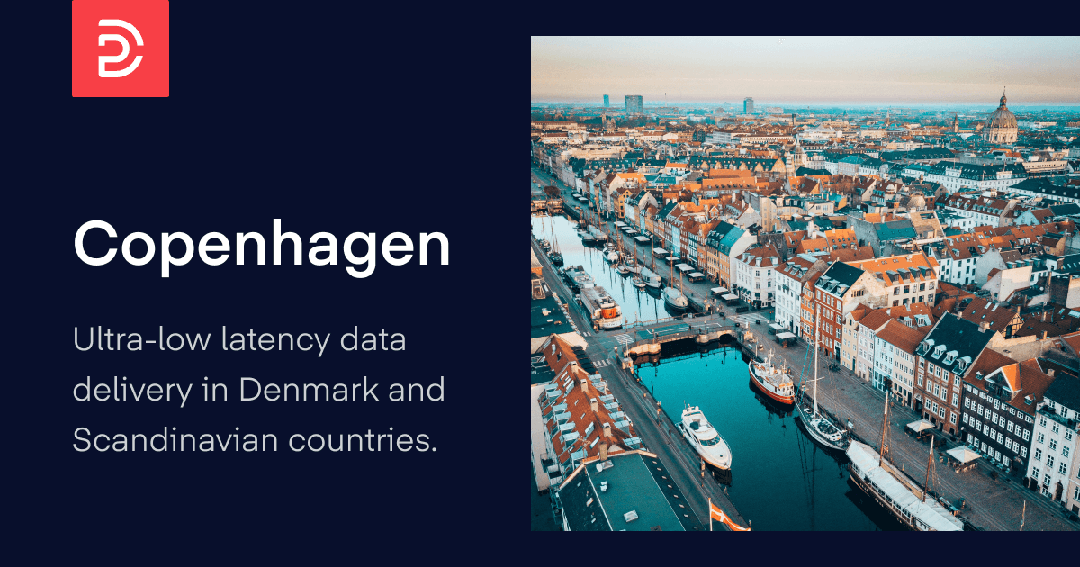 100 Mbps – 40 Gbps Unmetered Dedicated Servers in Copenhagen, Denmark