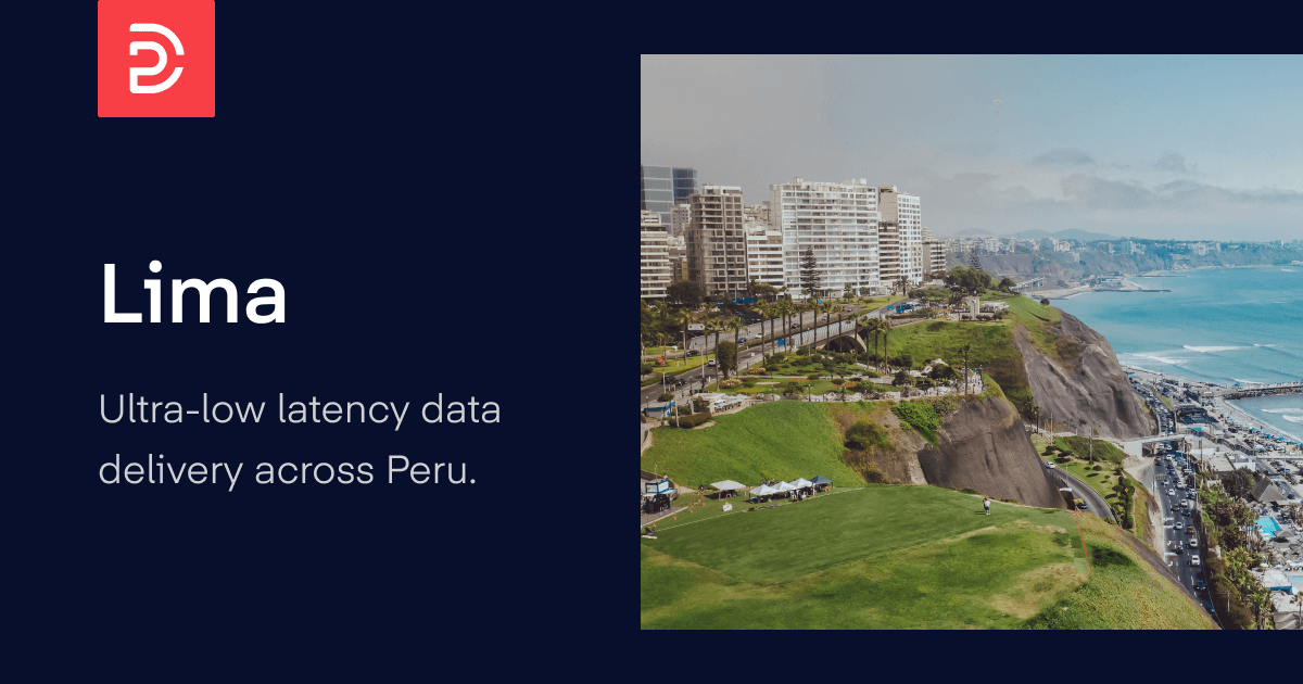 100 Mbps – 40 Gbps Unmetered Dedicated Servers in Lima, Peru