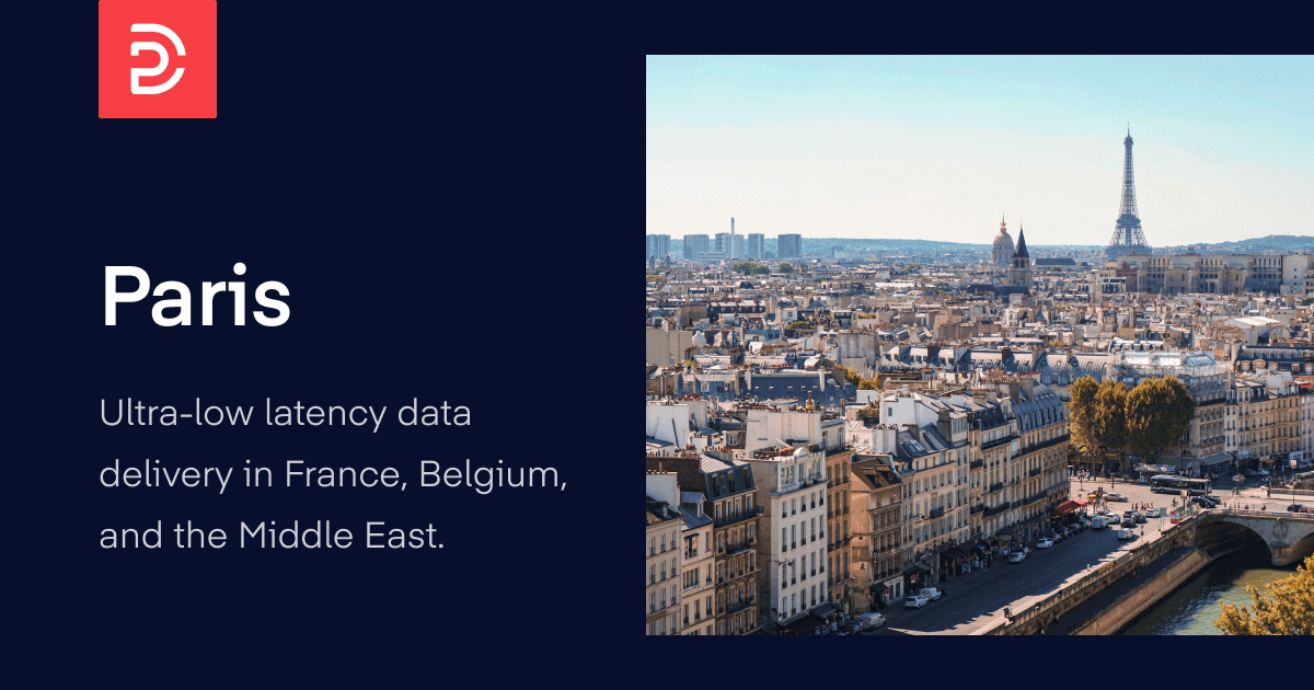 100 Mbps – 40 Gbps Unmetered Dedicated Servers in Paris, France